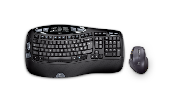 GalleryImage - Cordless Desktop® Wave Pro™ – Logitech Asistencia + descarga