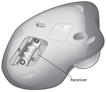 Where to store a Unifying receiver with the M570 trackball – Logitech ...