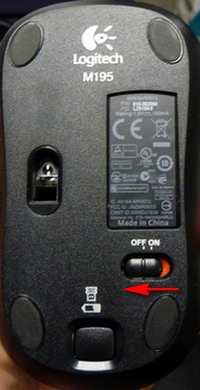 Turning my M195 on and off – Logitech Support + Download