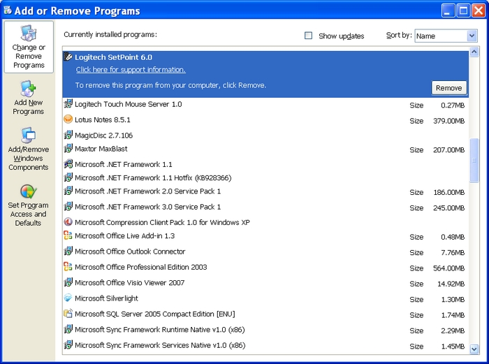 My Mk120 Cannot Be Customized Using Logitech Software Setpoint Logitech B2b Support