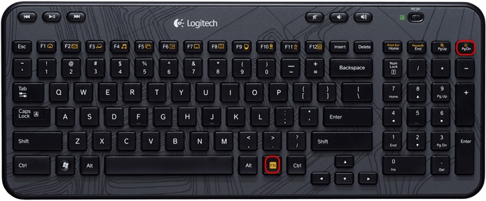 Locating The Scroll Lock Key On The K360 Keyboard