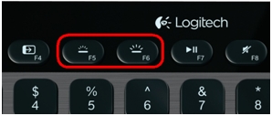 Adjusting the K810 Bluetooth keyboard backlight – Logitech Support ...